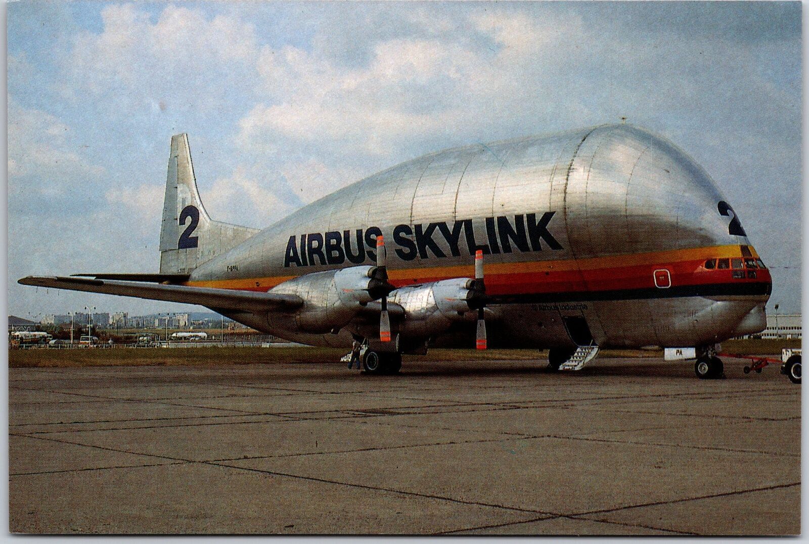 Airplane Airbus Skylink 2 Aero Spacelines Guppy 201 Postcard | Other ...