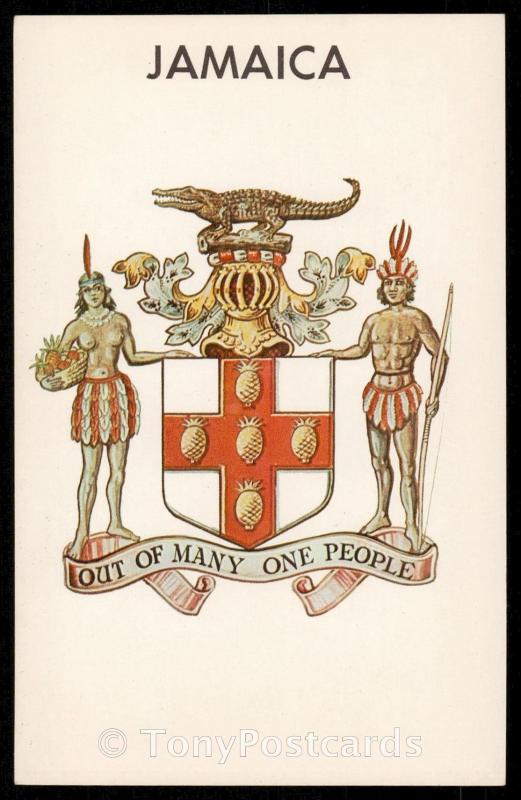 Jamaica - Coat-of-arms | Latin & South America - Carribbean - Jamaica ...