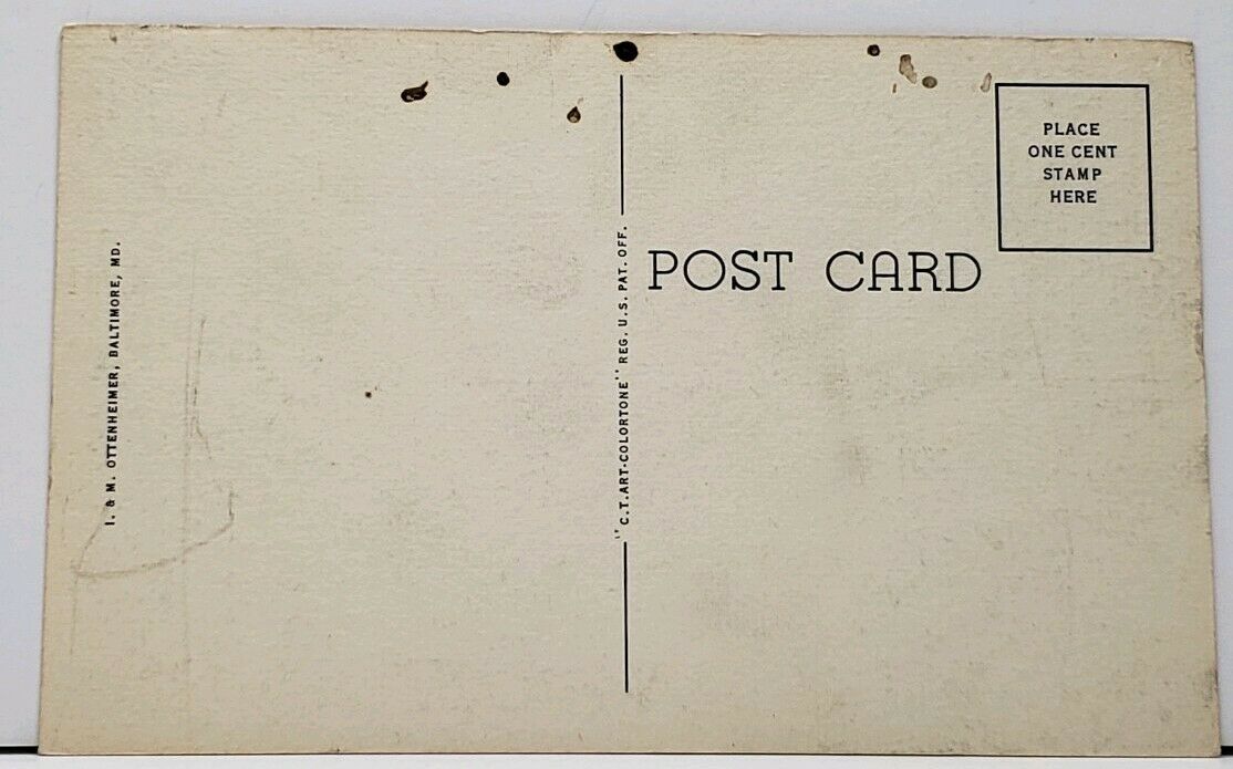 Maryland 5th Regiment Armory Baltimore Md Linen Postcard I3 | United ...