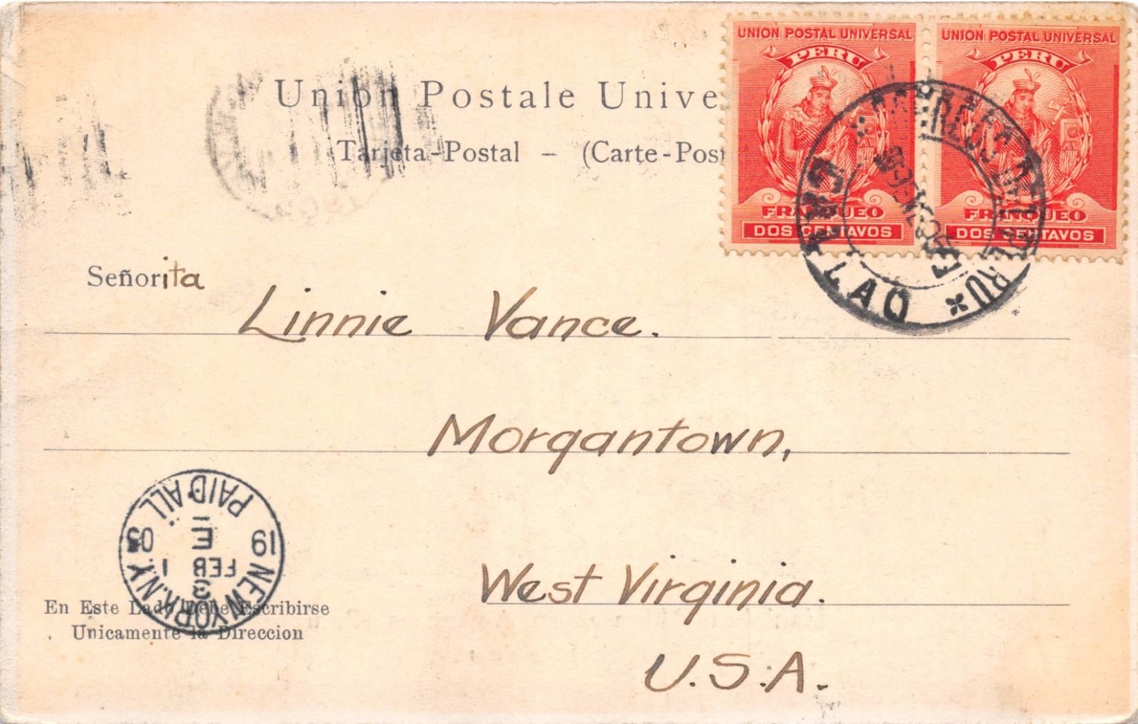 Maniobras Militares en Amancaes Peru~Military Maneuvers Postcard 1905 ...