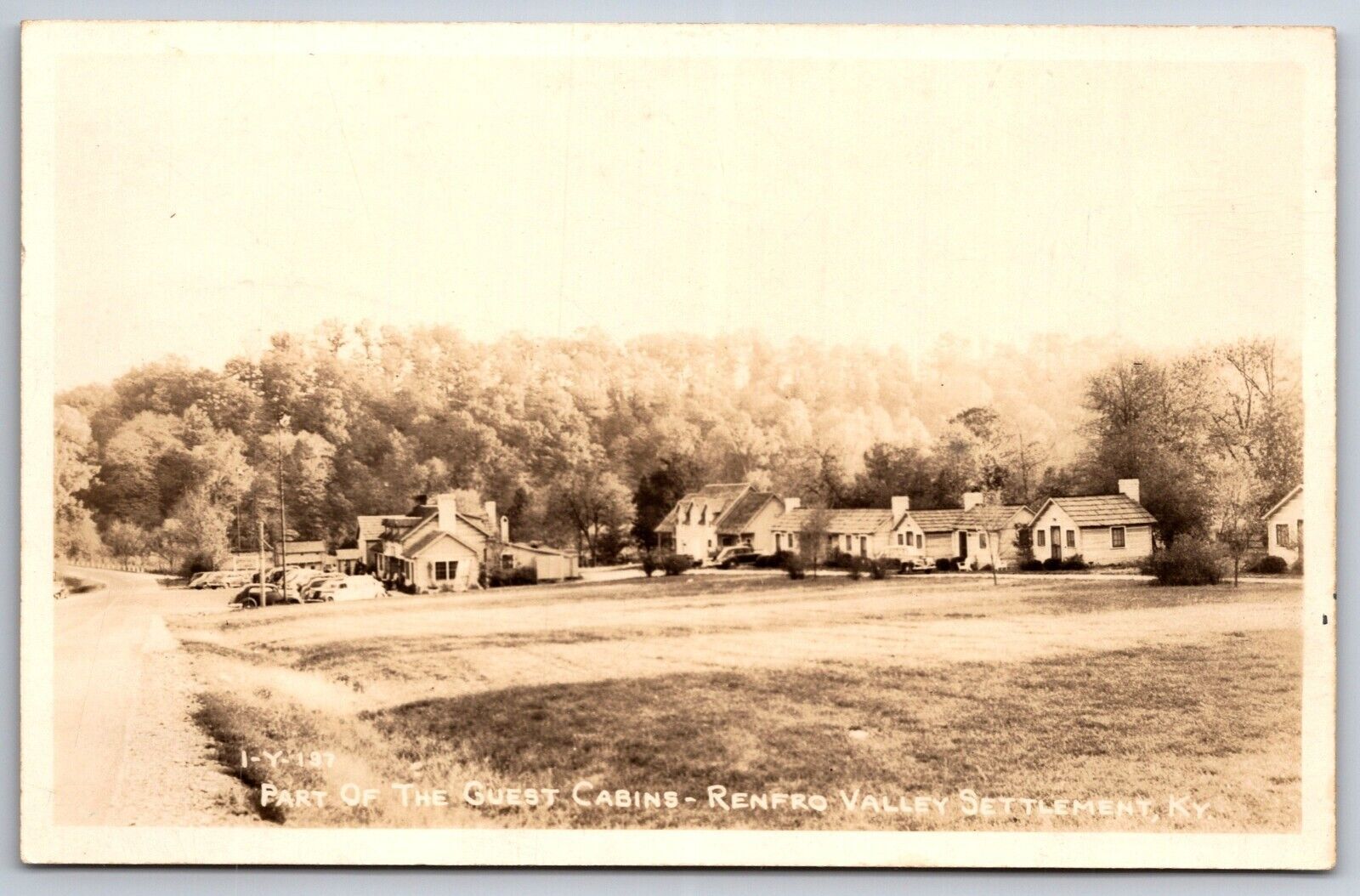 Renfro Valley KY Rural Rd Approach to Settlement Guest Cabins~US 25 ...