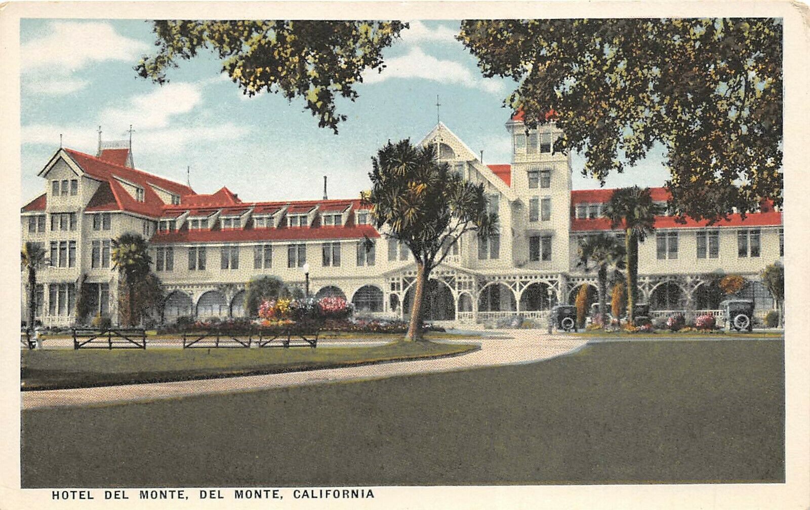 Del Monte California 1920s Postcard Hotel Del Monte | United States ...
