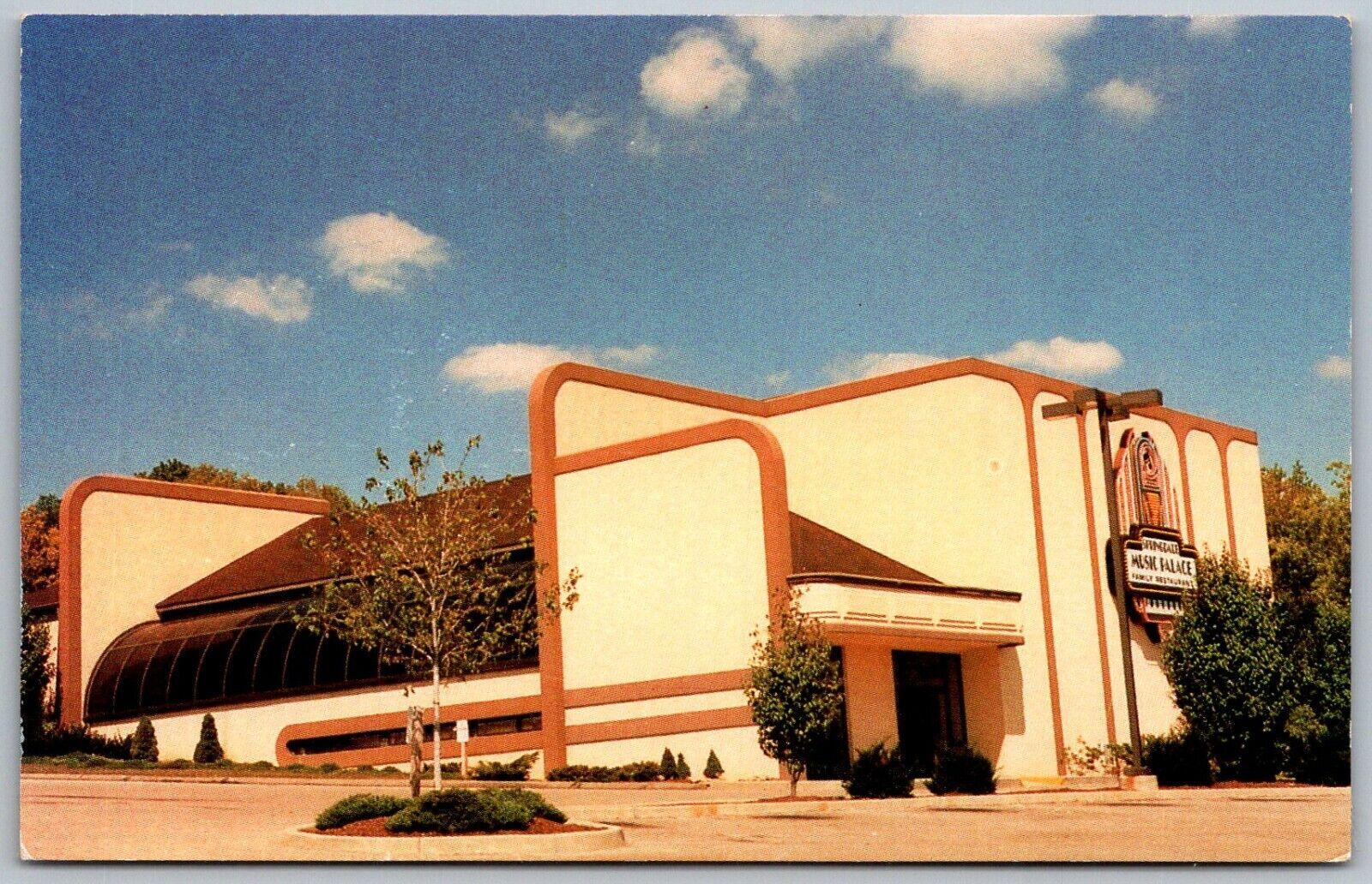 Springdale Ohio 1980s Postcard Springdale Music Palace | United States ...