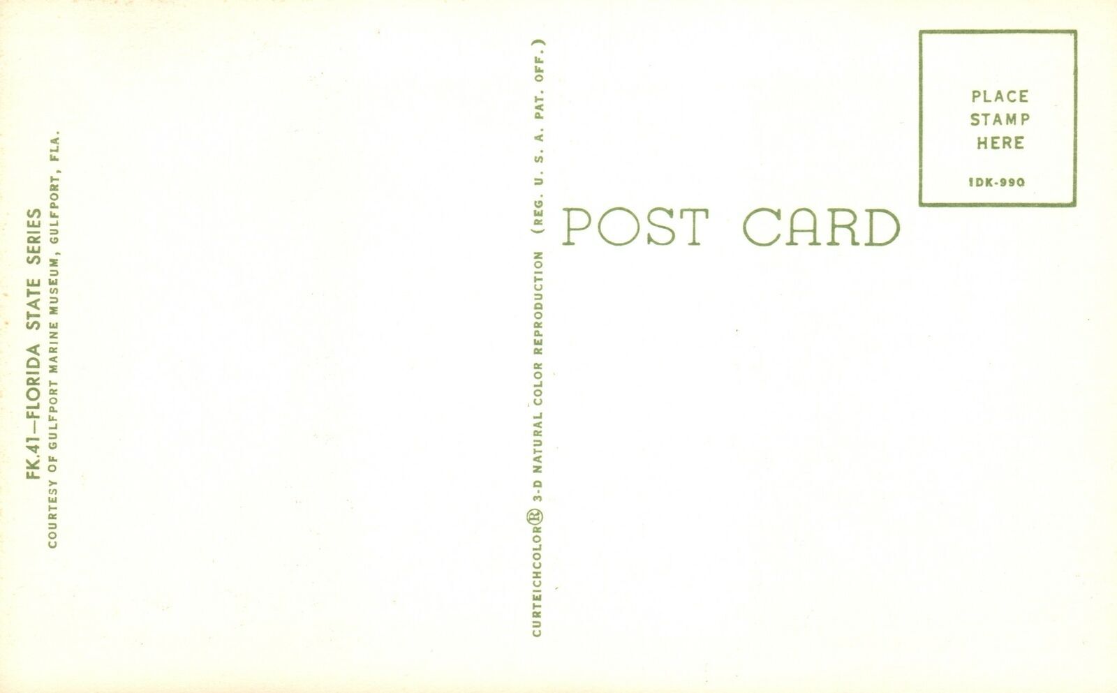 Vintage Postcard The Legend Of Crucifix Fish Poem By Conrad S. Lantz ...