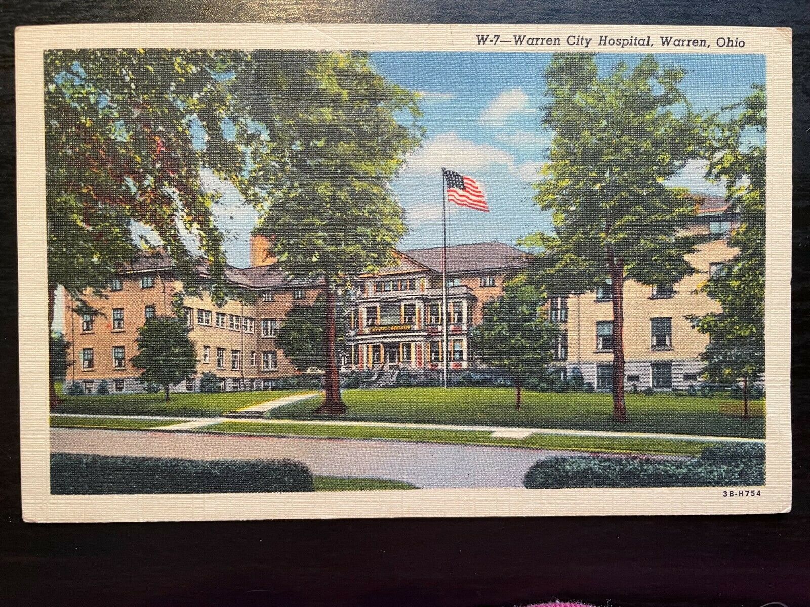 Vintage Postcard 1943 Warren City Hospital Warren Ohio | United States ...