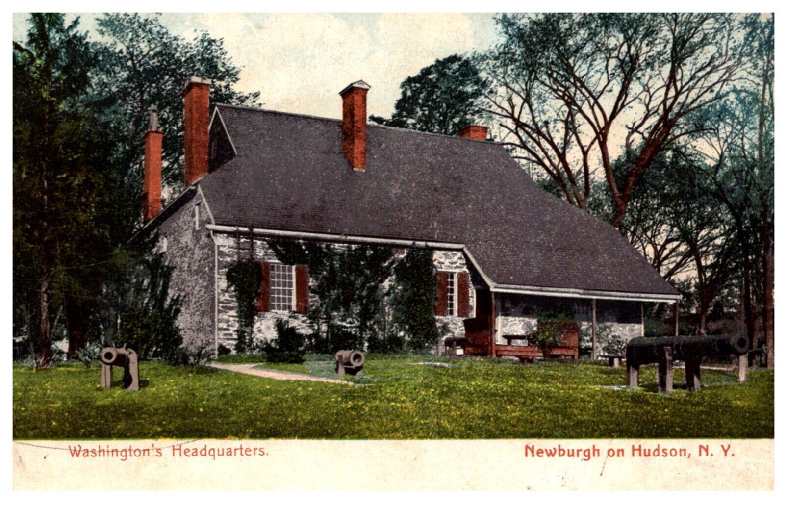 New York Newburgh on Hudson Washington's Headquarters | United States ...