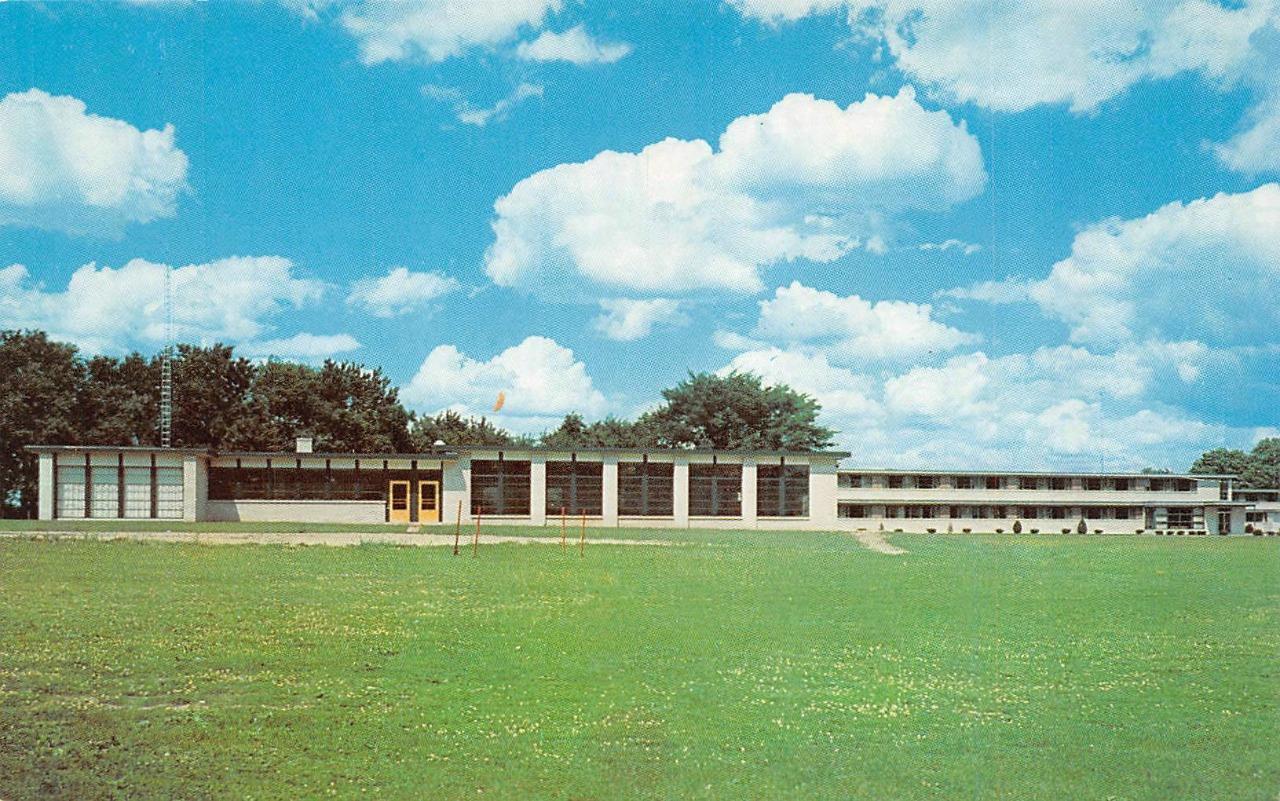3~Postcards Howe, IN Indiana HOWE MILITARY SCHOOL Campus Scenes ca1950 ...