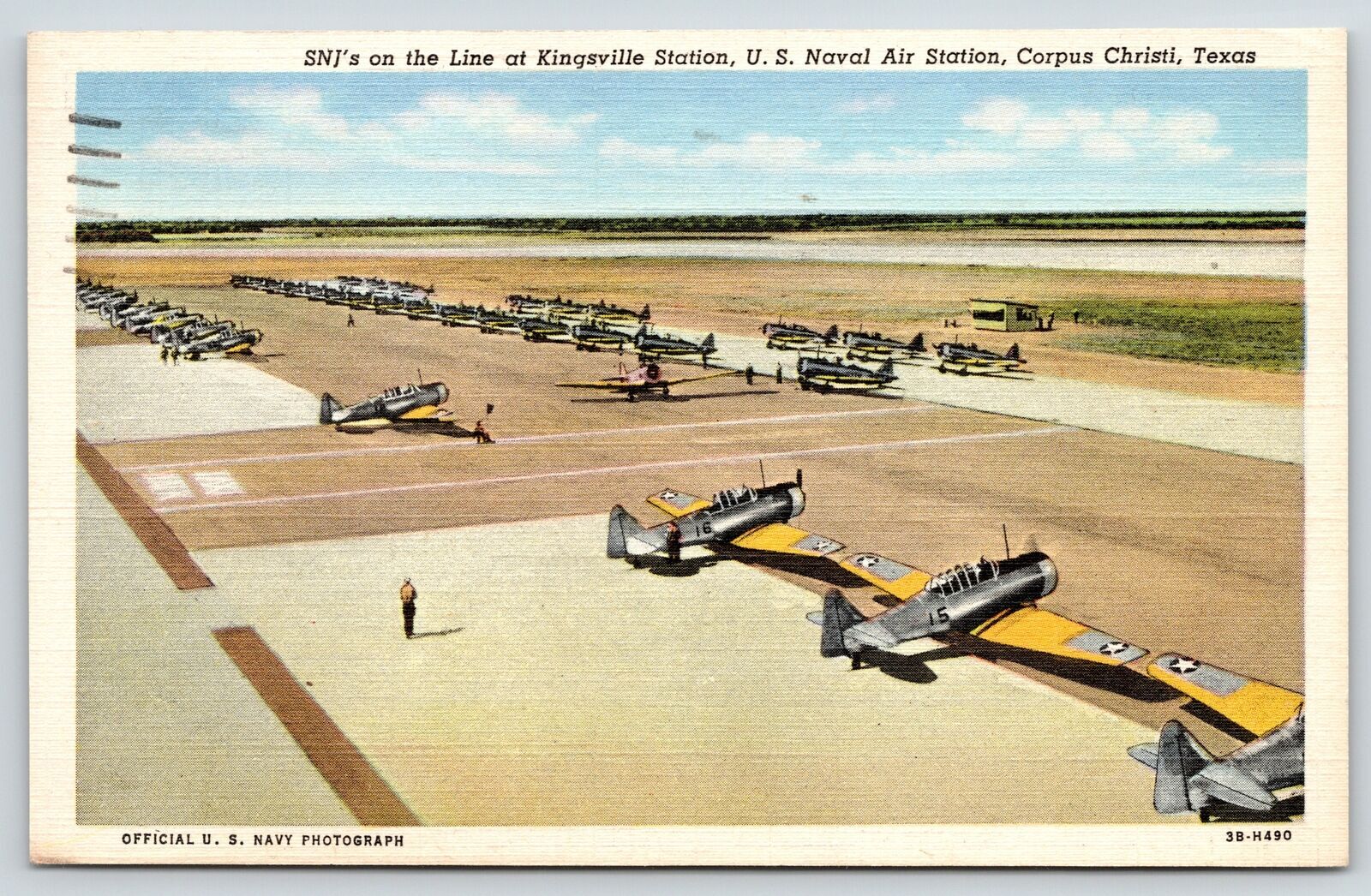 Corpus Christi TX~Kingsville Naval Air Station~2 Seat Trainer Planes ...