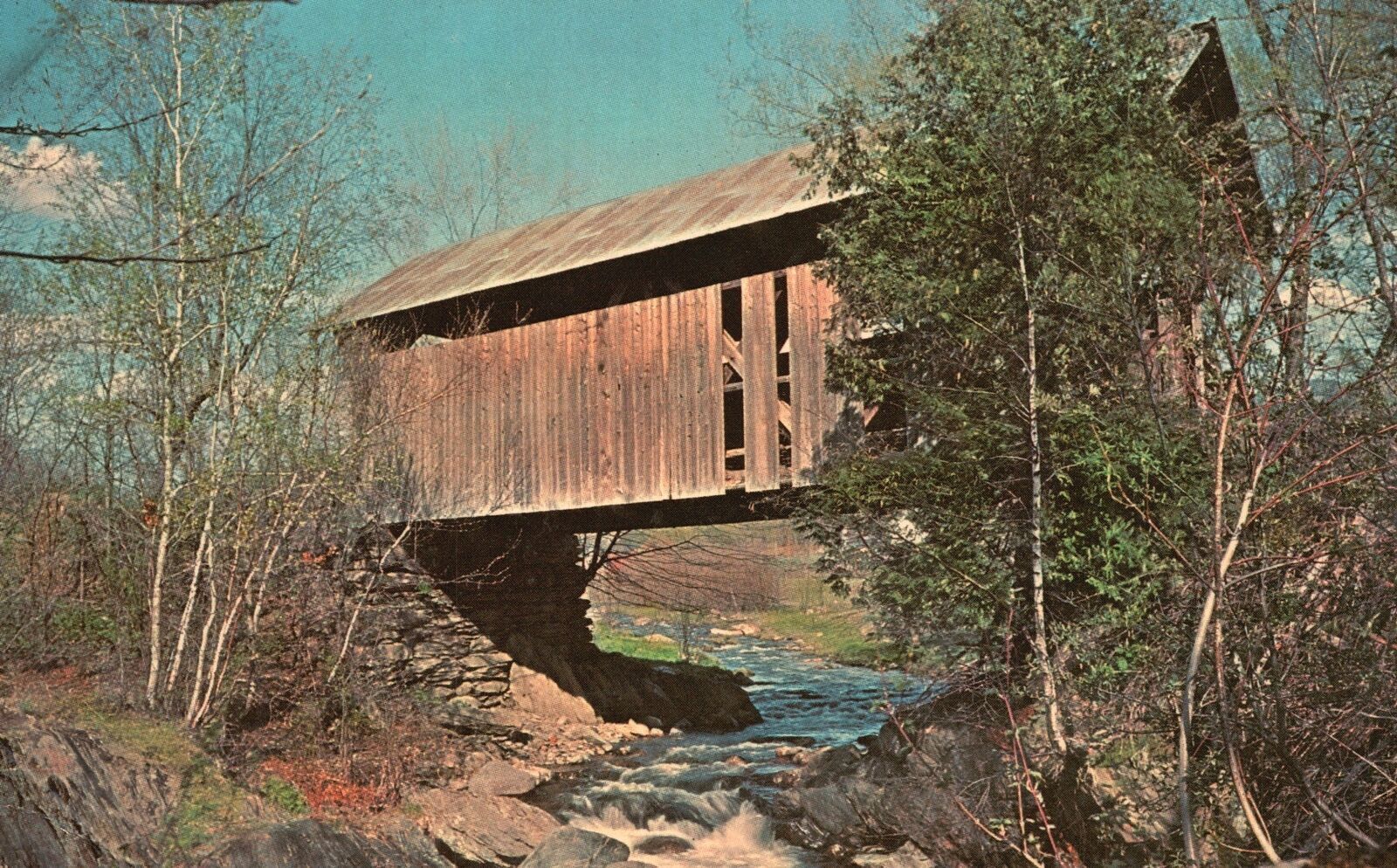 Vintage Postcard 1971 View of Over 20 Covered Bridges Still Stand in ...
