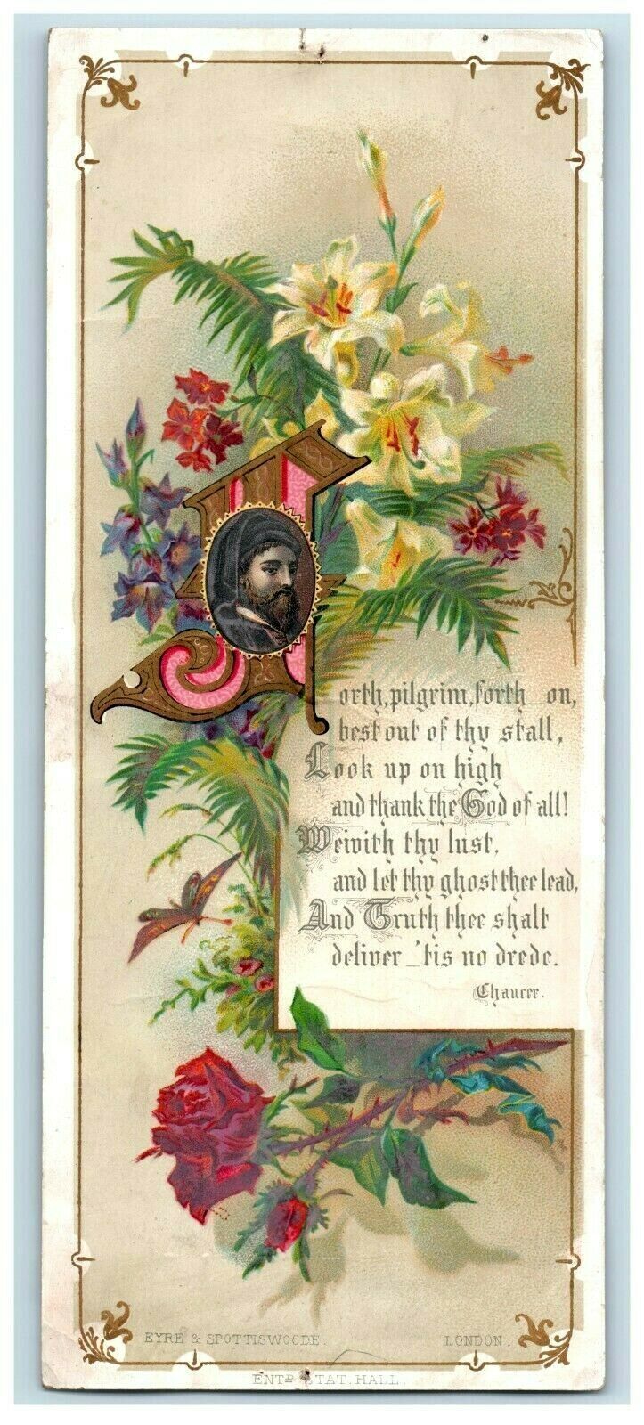 1880s Geoffrey Chaucer Truth-Ballade of Good Counsel Eyre & Spottiswood ...