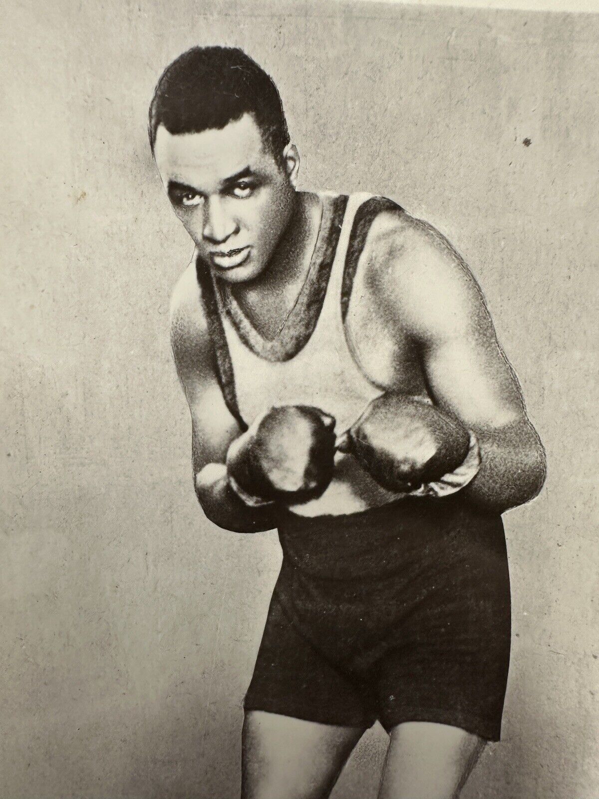 Vintage Postcard Larry Gaines Boxer Famous Boxer Boxing Sports | Other ...