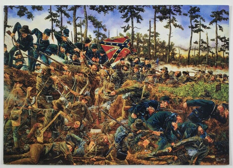 Rick Reeves Cheatham's Hill Battle of Kennesaw Mtn GA Civil War Art ...