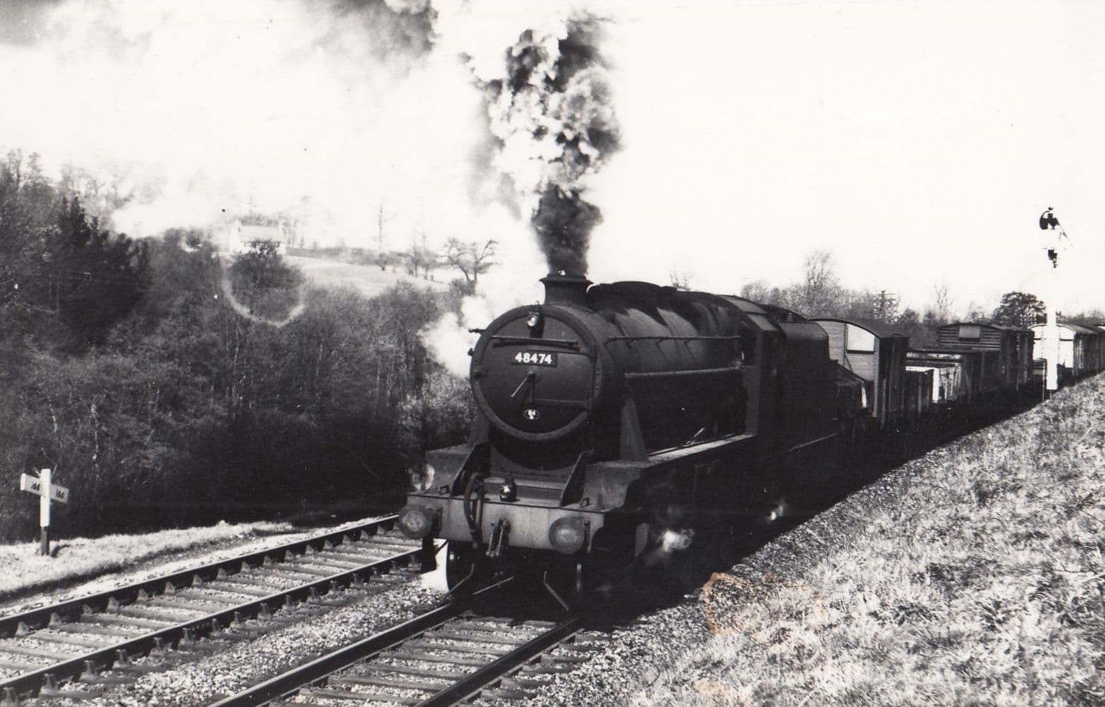 LMS Stainer BF Class 2-8-0 Train William Stanier Locomotive Photo ...