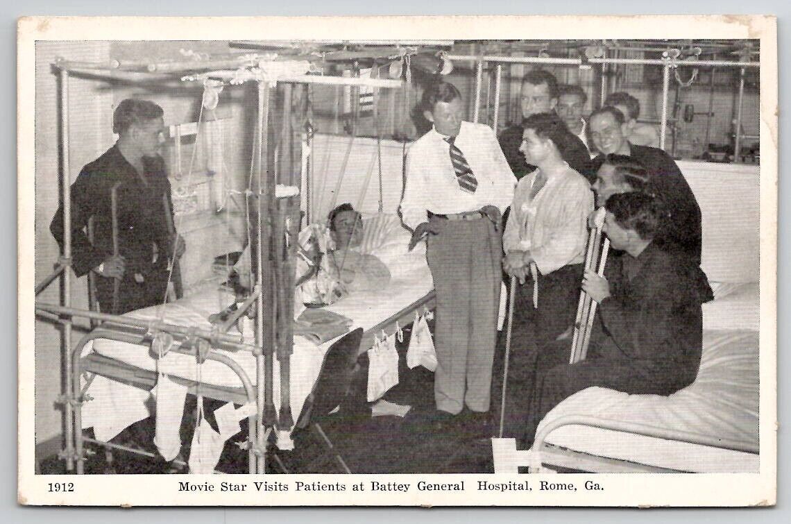 Battey Hospital Rome Georgia Patients Receive Visit Feom Movie Star ...