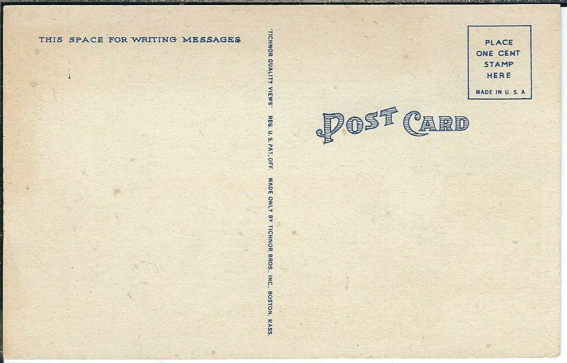 BA-231 General Edwards Bridge, Lynn, Massachusetts, 1930's-50's Linen ...