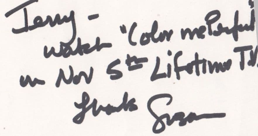 Susan Blakely The Towering Inferno Airport Al Capone Hand Signed ...