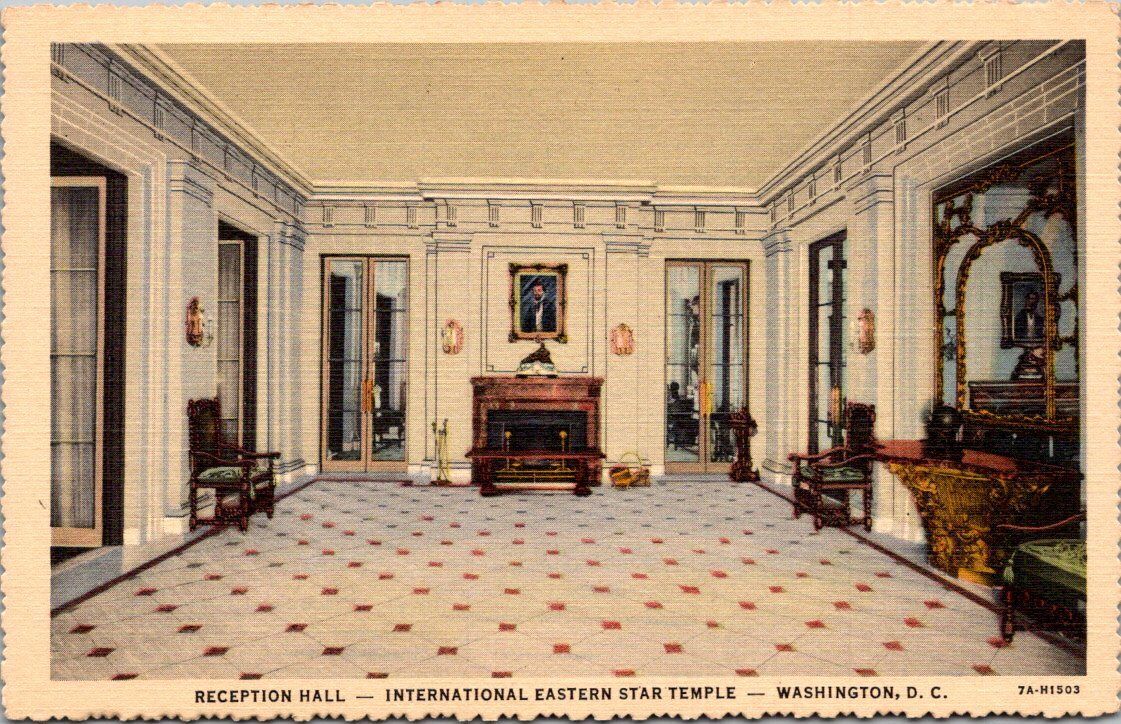Washington DC International Eastern Star Temple The Reception Hall ...