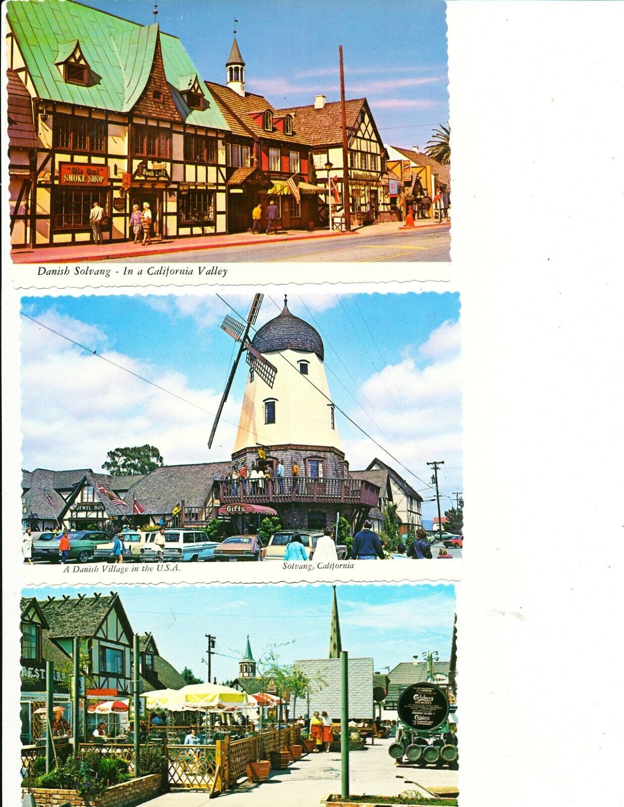 Solvang California Danish Solvang Village Bakery Shops Windmill 3 ...