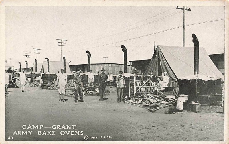 Camp Grant WWI Army Bake Ovens Rockford IL c1917 P25 | United States ...