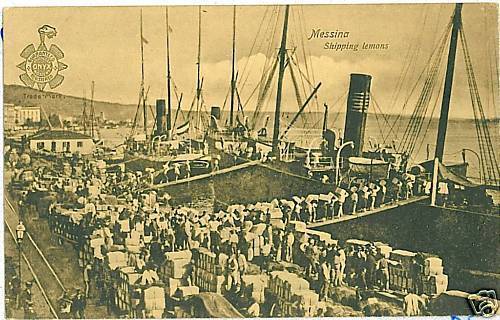 Me003 Cartolina D'epoca: Messina Città - Bellissima!! | Europe - Italy ...