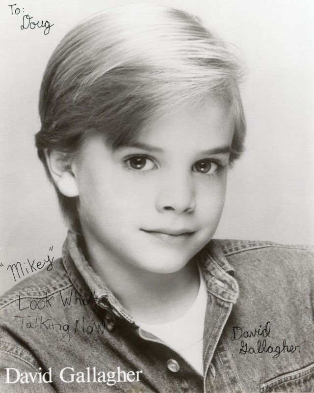 David Gallagher Look Who's Talking Now Child Actor 10x8 Hand Signed ...