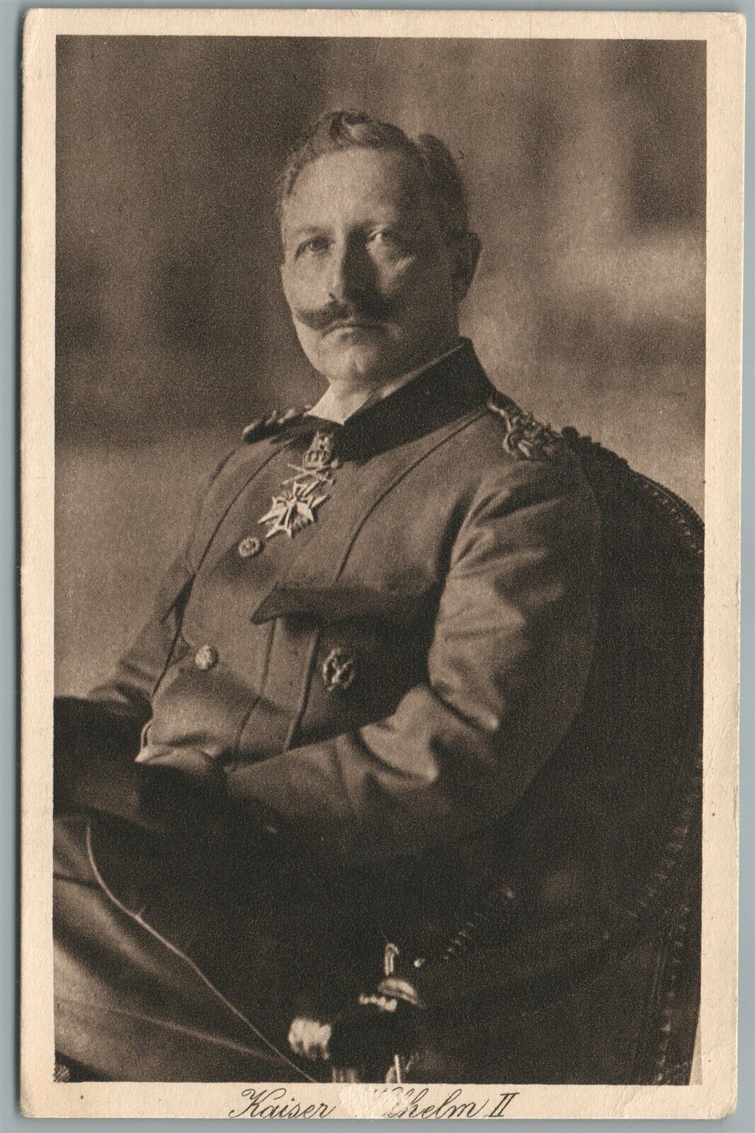 Kaiser Wilhelm II German WWI ERA Antique Postcard | Europe - Germany ...