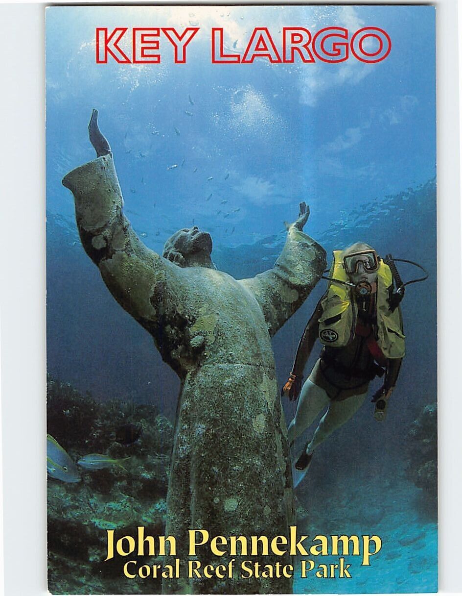 Postcard John Pennekamp Coral Reef State Park, Key Largo, Florida ...