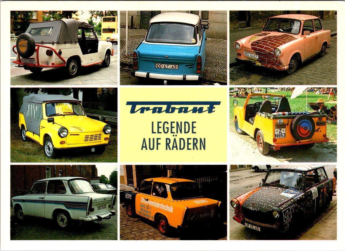 Auto Advertising TRABANT Legend On Wheels~East German Cars Produced ...