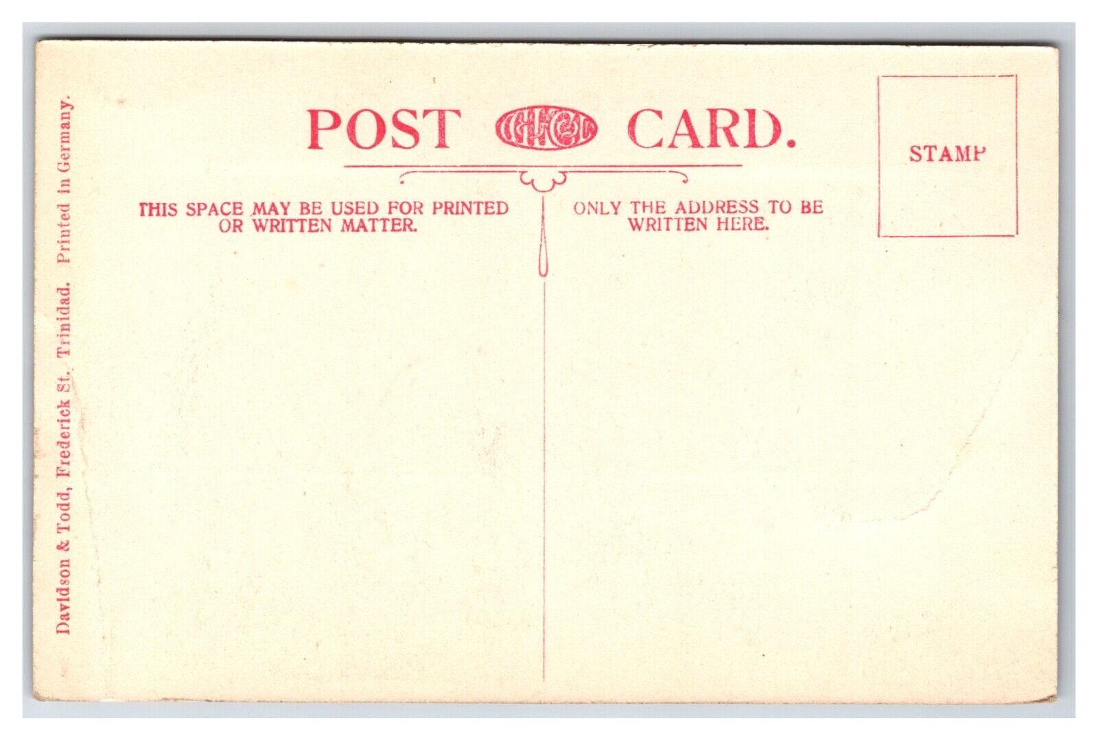 Pitch Diggers Davidson & Todd Trinidad BWI UNP DB Postcard P18 | Other ...