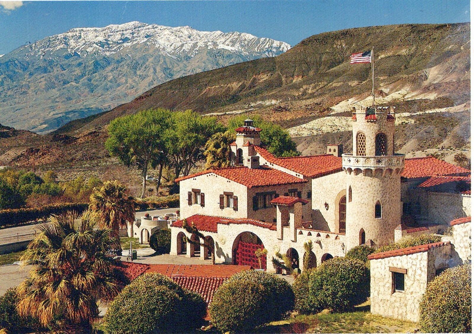 Vintage Postcard Continental Size Scotty's Castle Death Valley National ...