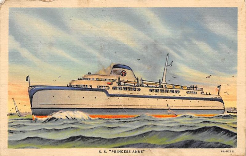 SS Princess Anne Ferry Boats Ship 1938 | Topics - Royal Families ...