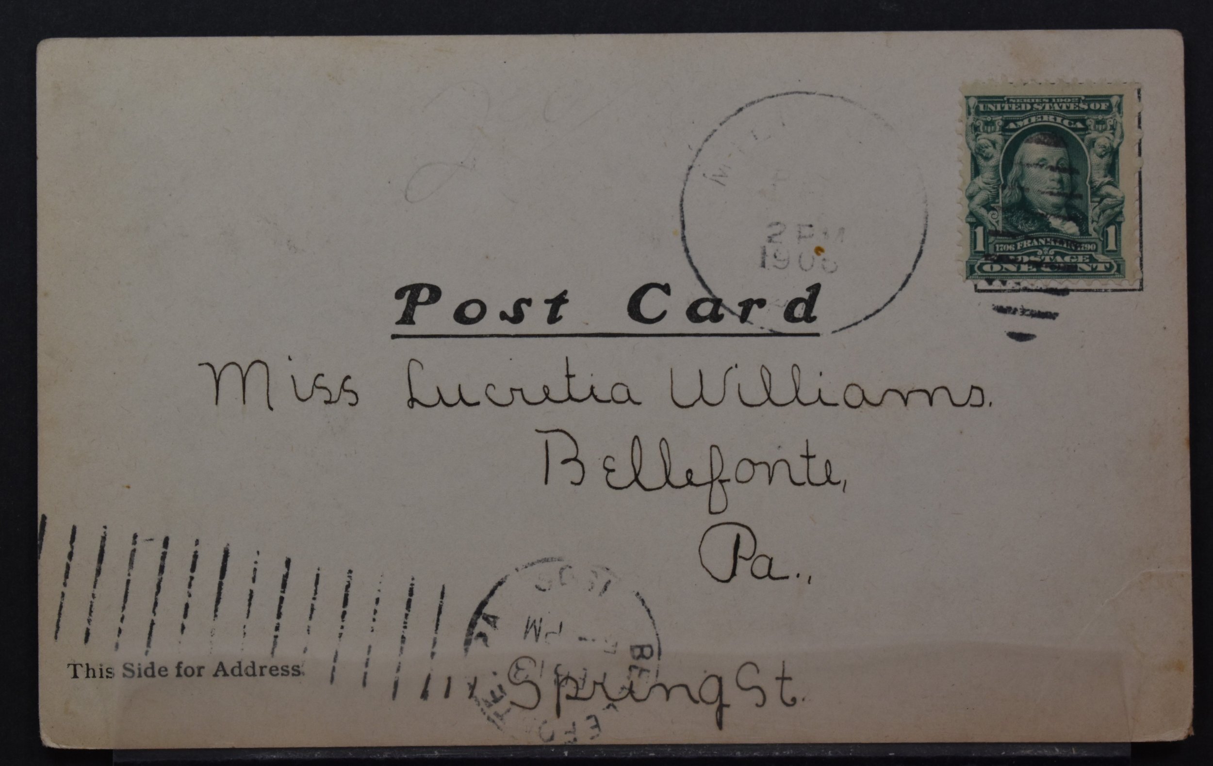 "Dear Miss Stringer You're so pretty and cute".... - 1906 | Topics ...