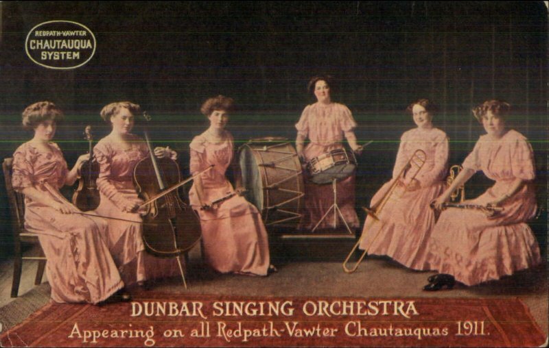 Redpath Vawter Chautauqua Dunbar Singing Orchestra Women Music ...