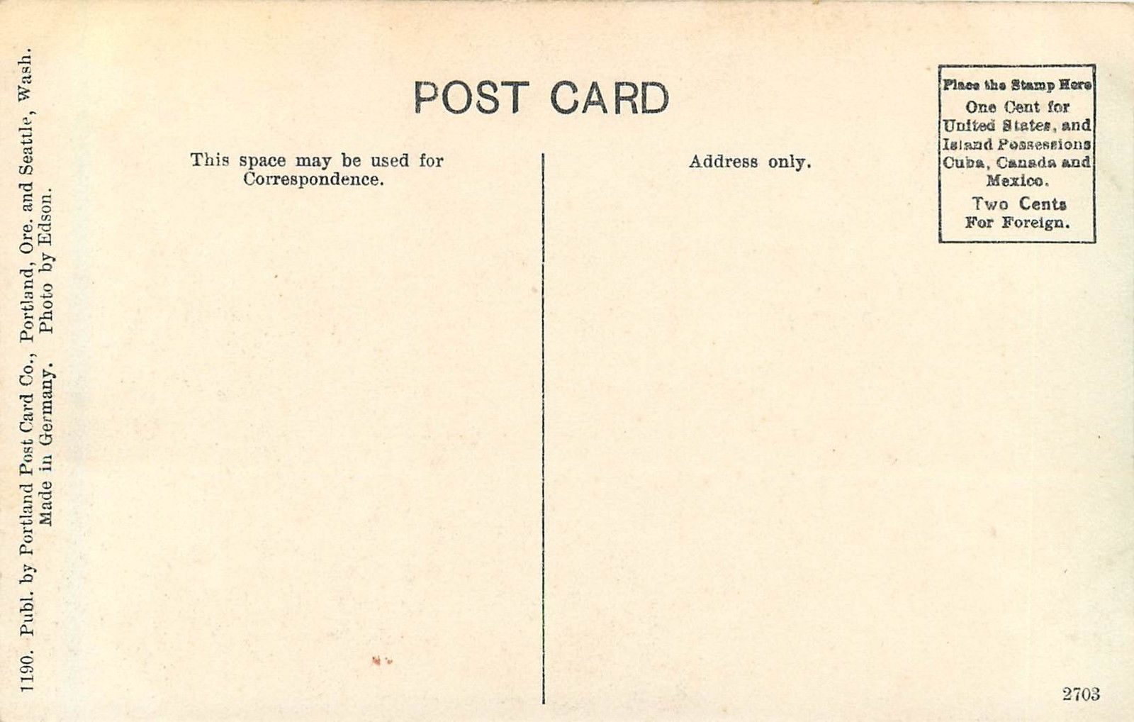 c1907 Hand-Colored Postcard The Gorge, Duchabush River near Everett WA ...