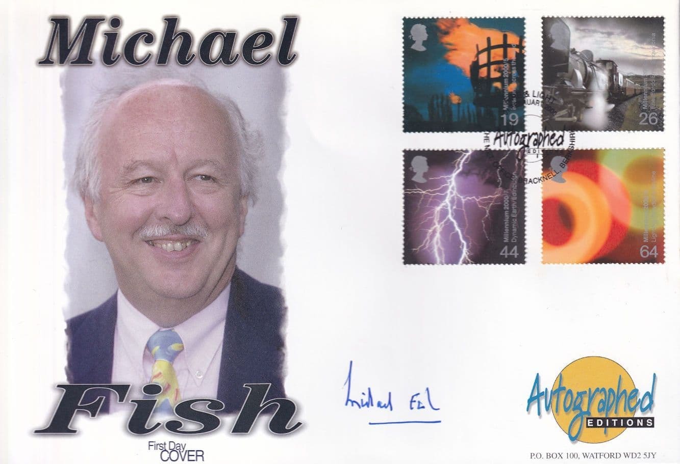 Michael Fish BBC TV Weather Presenter Hand Signed FDC | Topics ...