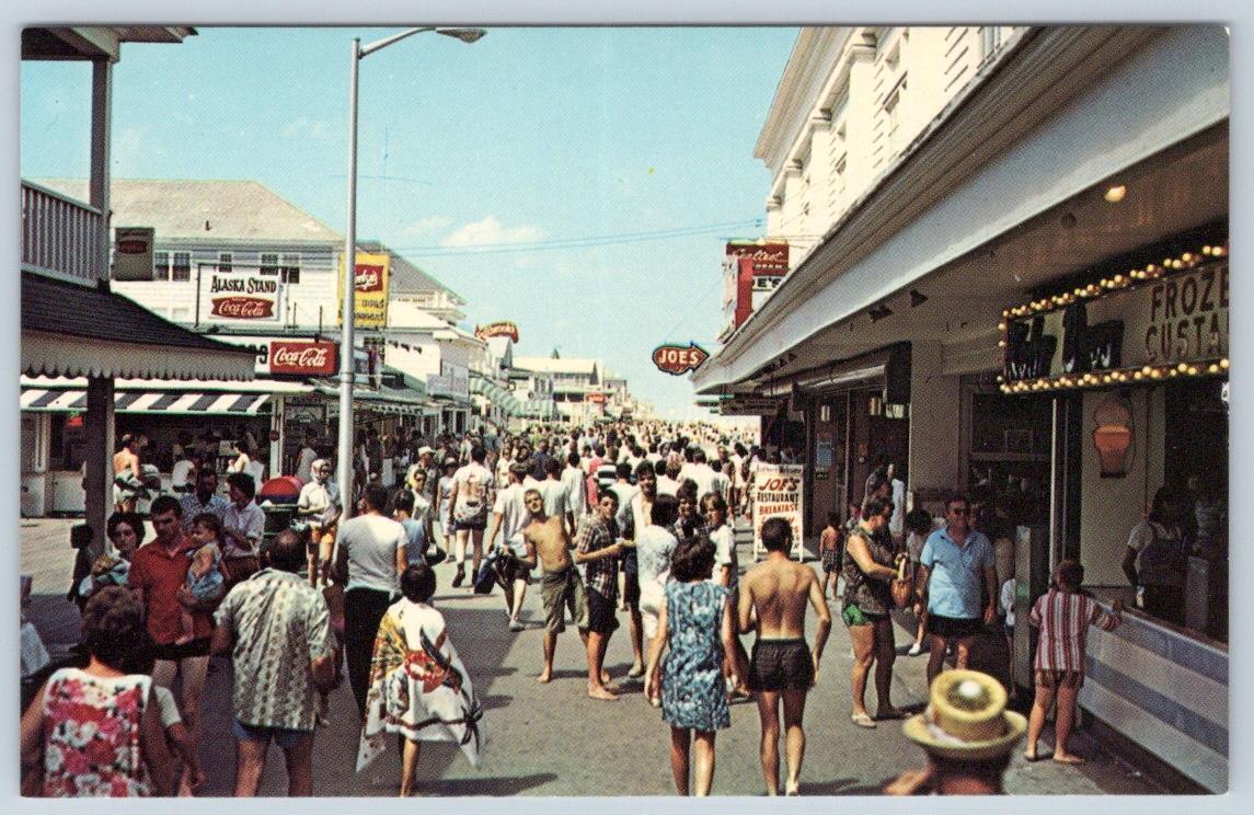 1960'S Ocean City MD Boardwalk Alaska Stand Coca Cola Joe'S Restaurant ...