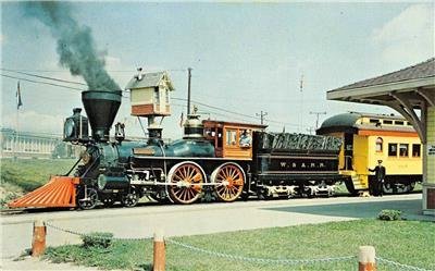 THE GENERAL Civil War Train, Green Bay, WI Railroad Museum '60s Vintage ...