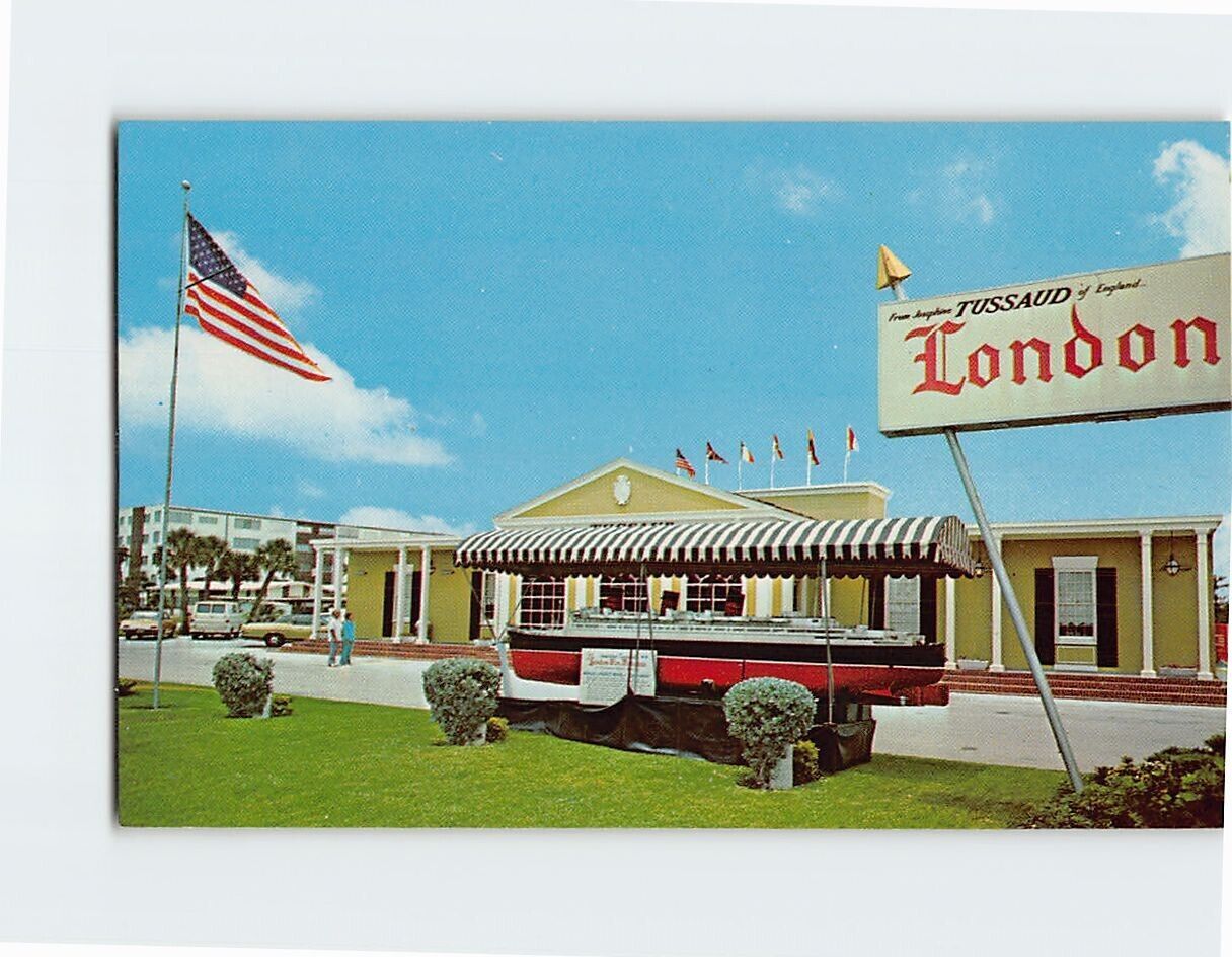 Postcard R.M.S. Queen Mary London Wax Museum St. Pete Beach Florida USA ...