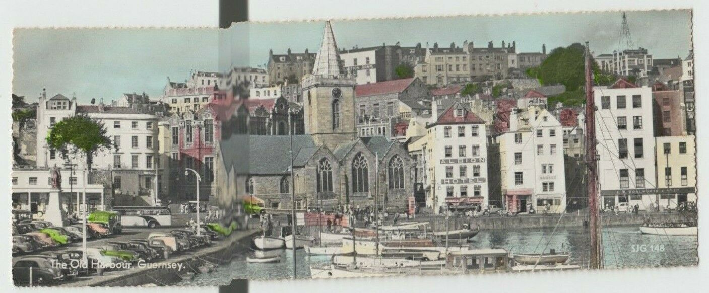 Guernsey; The Old Harbour, SJG 148 RP PPC By Guernsey Press, Unused, c ...