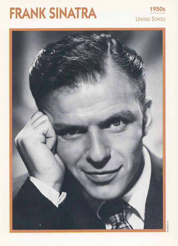 Frank Sinatra Astrology American Actor Rare Italian 8" x 5" Film Photo Card | Europe - Italy ...