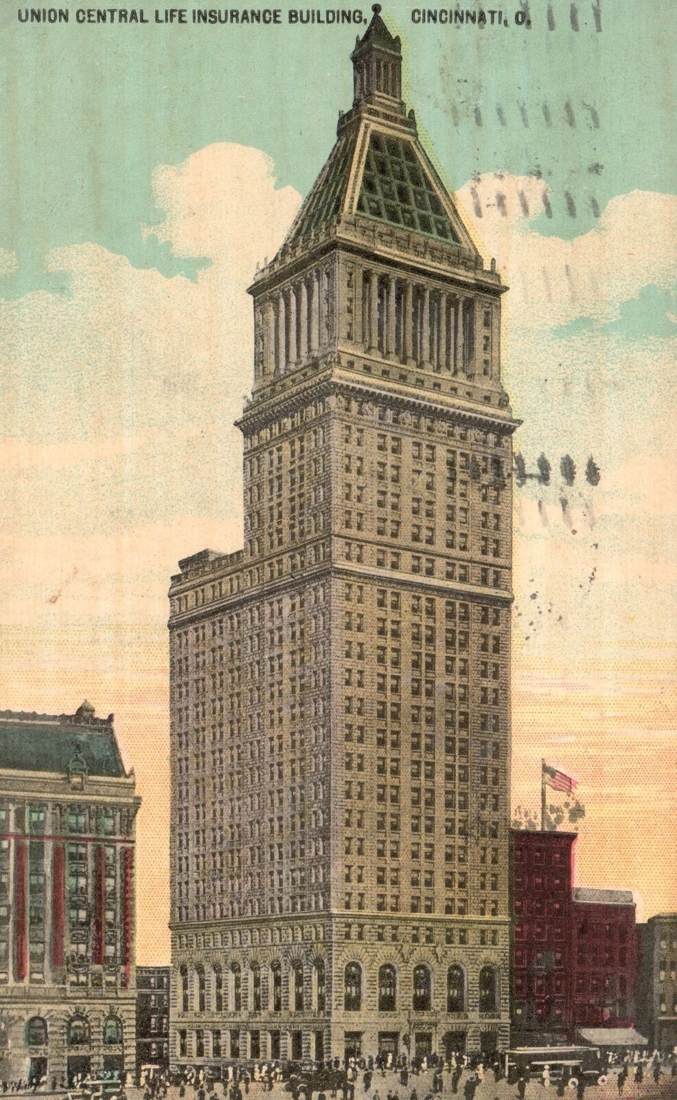 Vintage Postcard 1913 Union Central Life Insurance Building Cincinnati ...