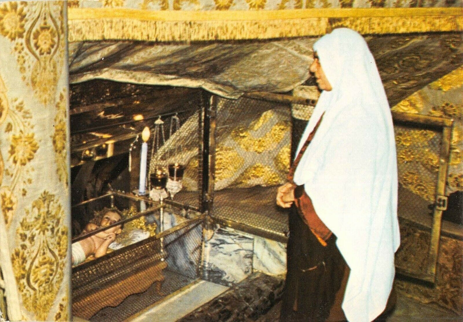 P4032 israel cisiordania bethlehem the manger interior of church | Asia ...