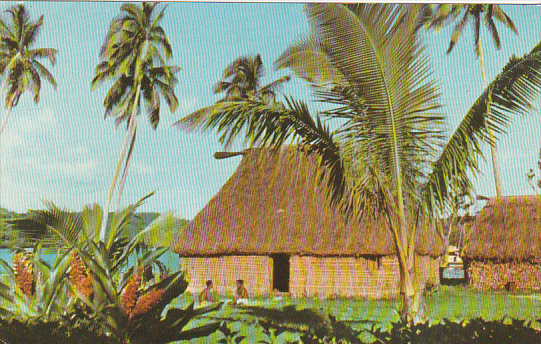 Fijian Bure House Fiji | Australia & Oceania - Fiji, Postcard / HipPostcard