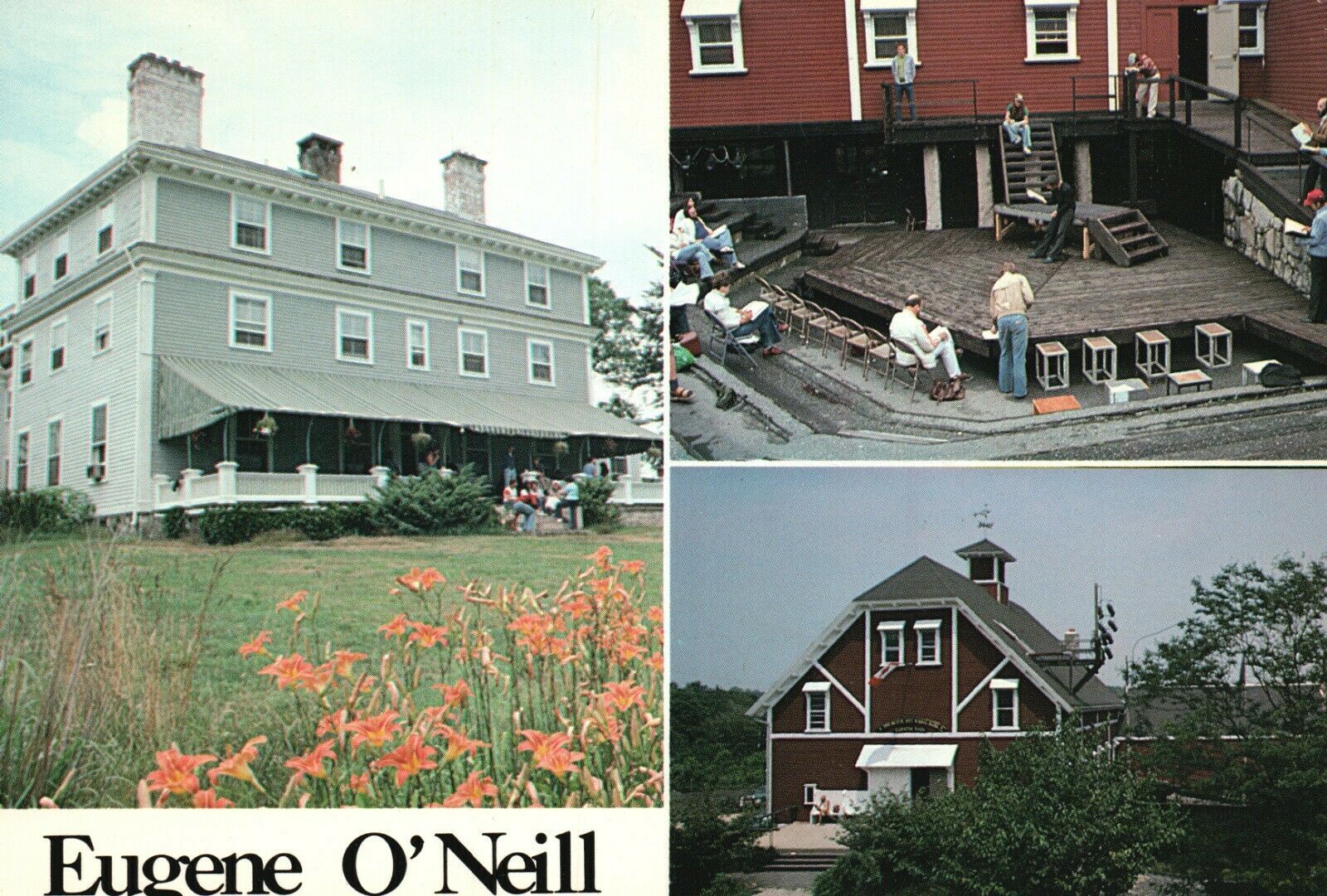 Vintage Postcard Eugene O Neil Theater Center Waterfront Connecticut CT ...