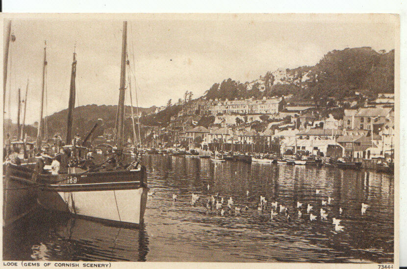 Cornwall Postcard - Looe [Gems of Cornish Scenery] - Ref TZ75 | Europe ...
