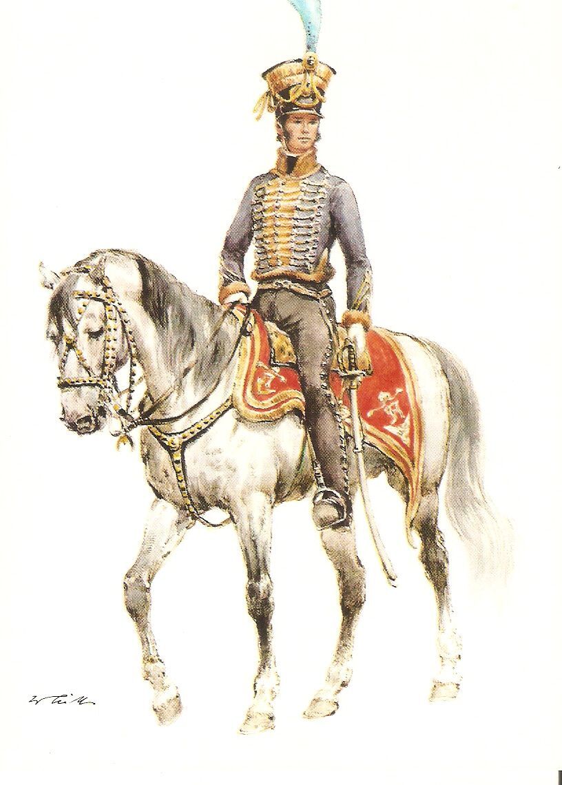 ""Austrian Army 1837. General of Cavalry" Modern German, artist drawn ...