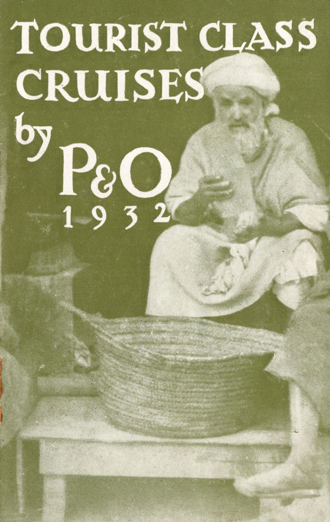 SS Mongolia P&O Tourist Class Cruises 1932 Itinerary Photo Booklet ...