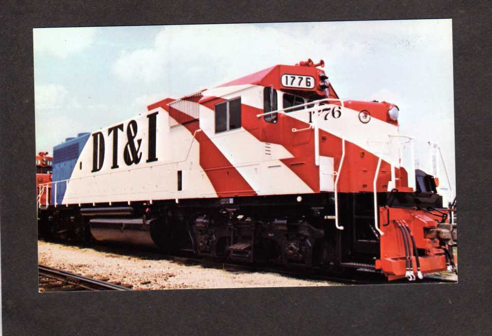Detroit Toledo & Trenton Railroad Train Loco 1776 Bicentennial Paint ...