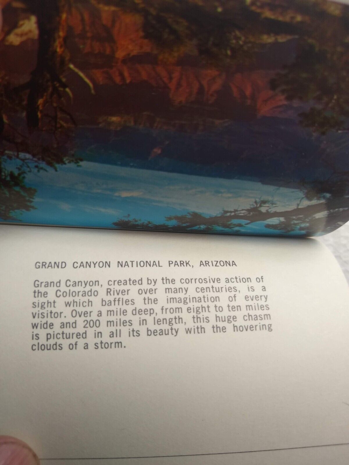 Postcard Folder Desert View Watchtower, Grand Canyon National Park ...