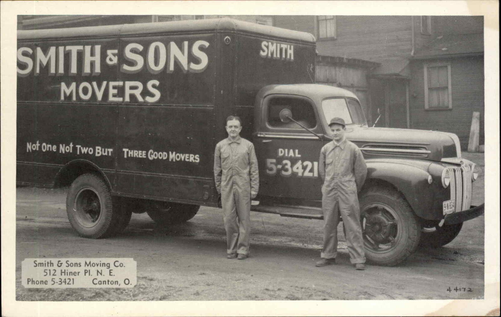 Vintage Moving Van Images